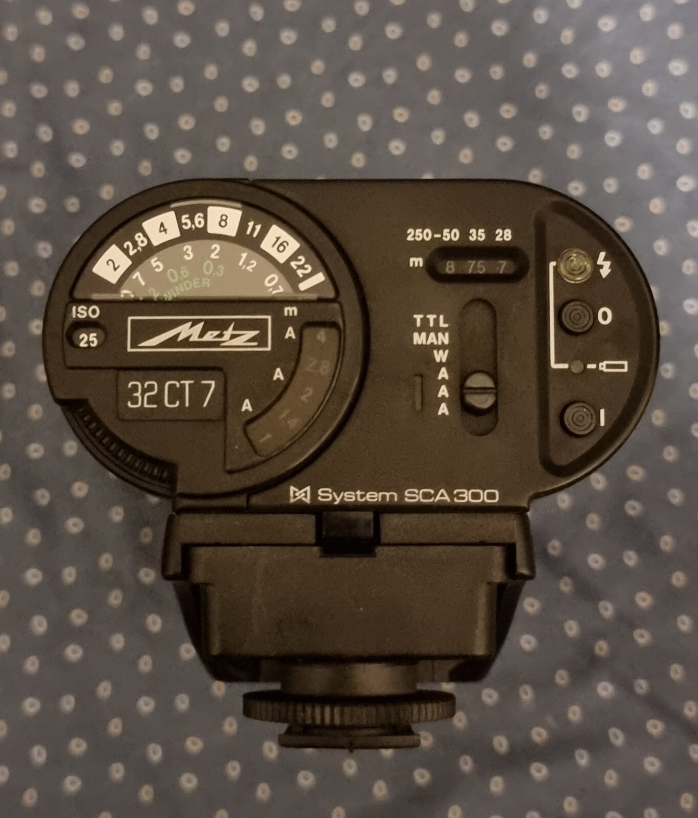 Metz Mecablitz 32 CT-7 Aufsteckblitz System SCA 300 | eBay