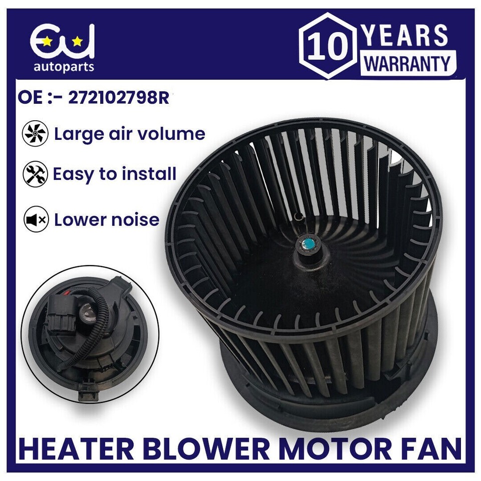 HEATER BLOWER MOTOR FAN FOR DACIA DUSTER SANDERO LOGAN MK2 RENAULT CLIO ...