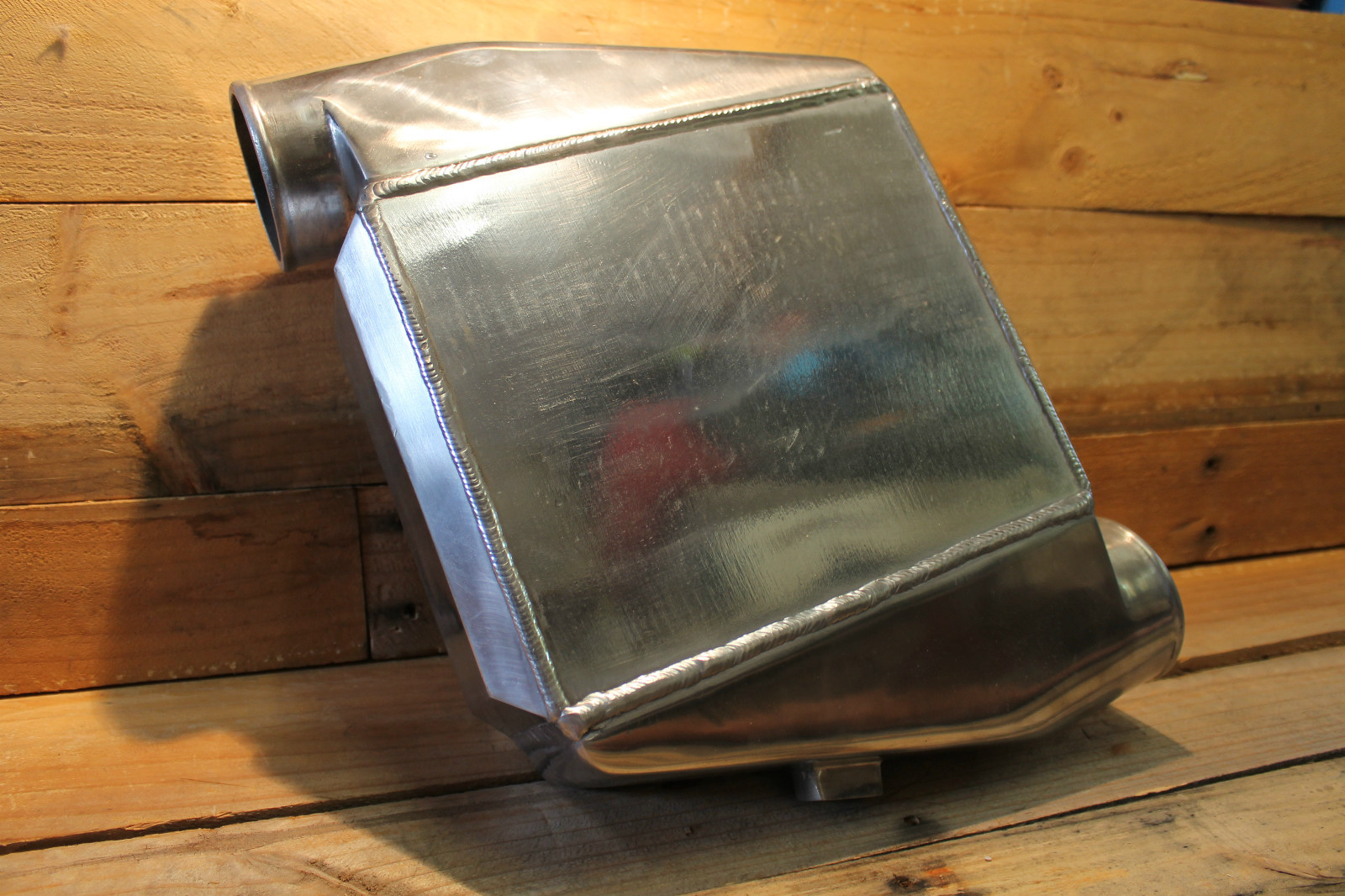 Aluminium Water To Air Intercooler Kit Drag Series 2 W/ Inline Filler ...