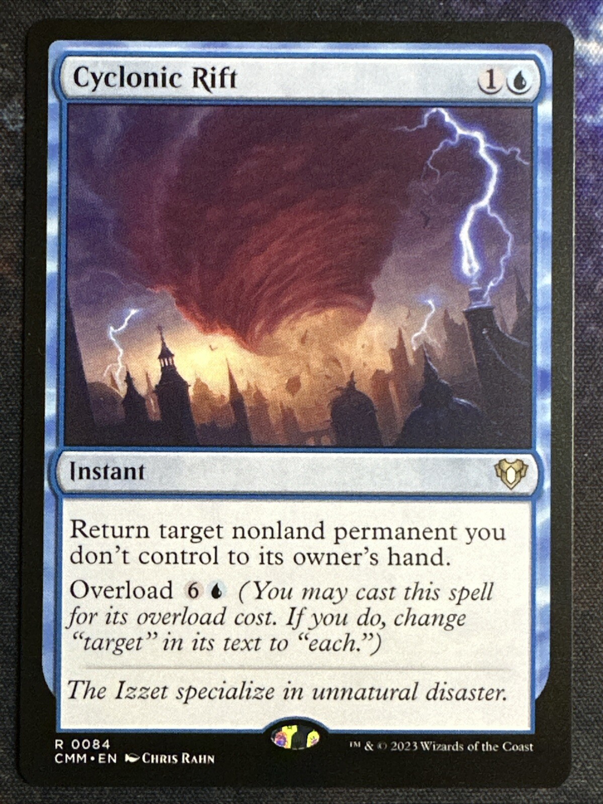MTG / CYCLONIC RIFT / CMM / #0084 / Regular / Rare / NM | eBay