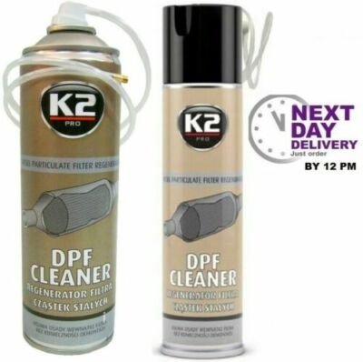 2 x K2 DPF CLEANER DIESEL PARTICULATE FILTER REGENERATOR SPRAY 500ml ...
