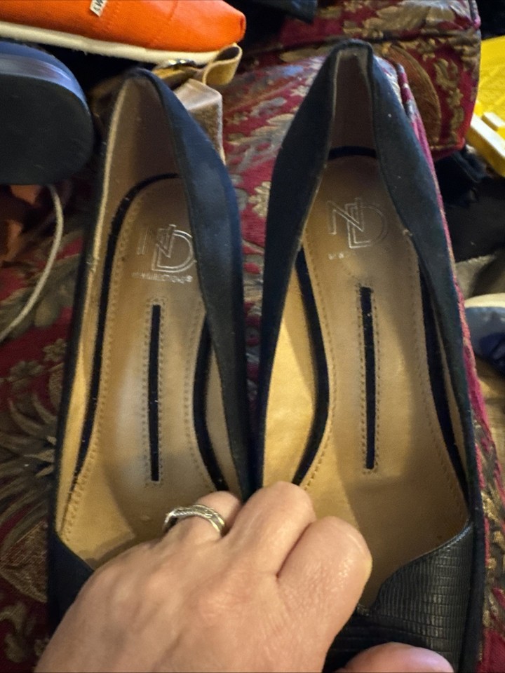 Womens New Directions Natalia Shoes Size 10 Black Pumps | eBay