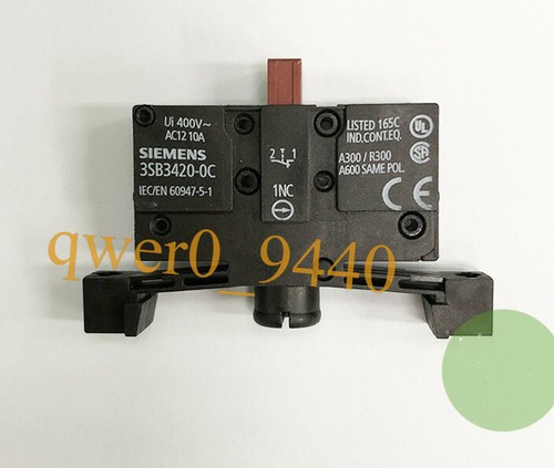 1pc New Siemens Button Auxiliary Contact Module 3SB3420-0C | eBay