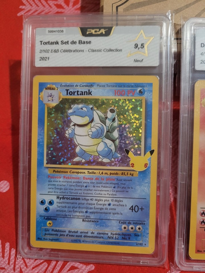 Pokemon Card Dragonfly 4/102 - Tortank 2 and Florizarre 15 Celebrations ...