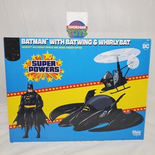 DC McFarlane Super Powers Batman with Batwing and Whirlybat (Gold Label)