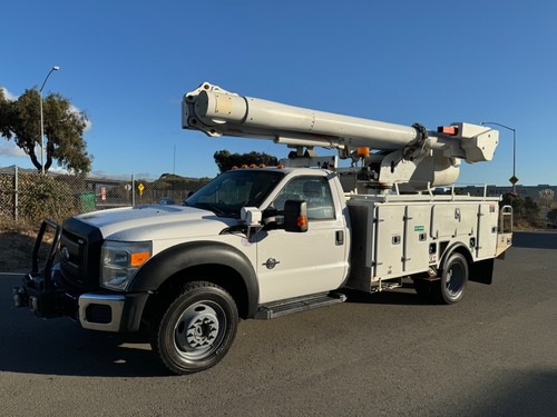 2016 Ford F550 bucket boom 4x4 utility truck with L37M Altec boom | eBay