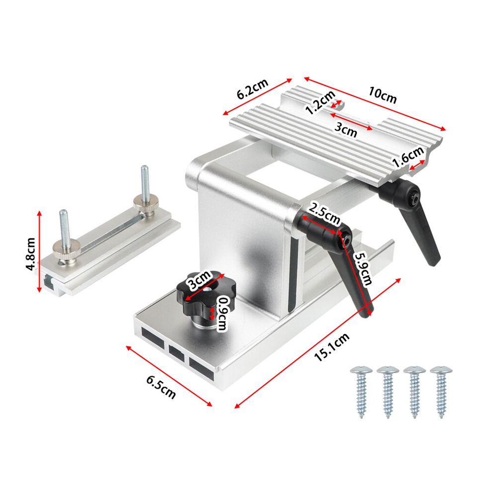 Sharpening Tool Rest Jig Adjustable Sharpen Jig for 6inch 8in Bench ...