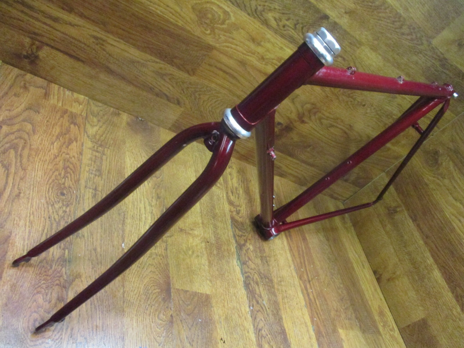 VINTAGE NASHBAR 3000 ETR LUGGED STEEL ROAD BIKE FRAME SET 51x56 | eBay