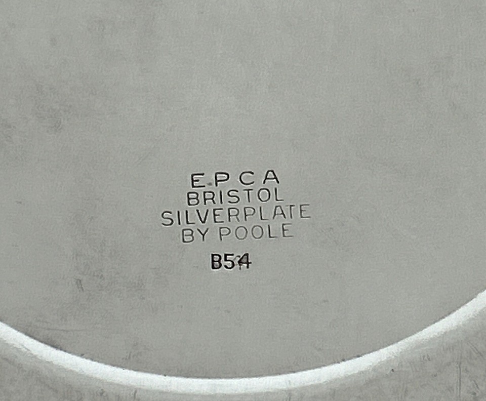 Vintage EPCA Bristol Silverplate Pitcher Poole B54 Ice Guard Elegant ...