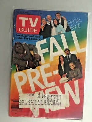 TV GUIDE FALL PREVIEW 1983 A TEAM HARDCASTLE | eBay