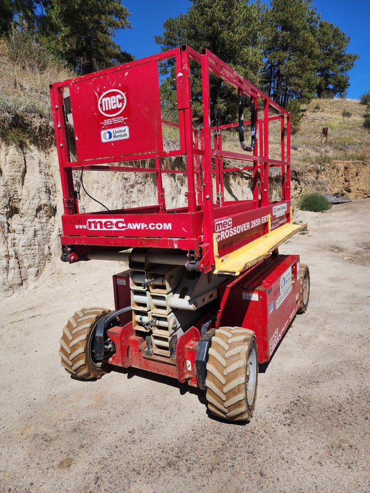MEC Rough Terrain 4x4 Scissor Lift MEC 2659ERT aerial platform | eBay