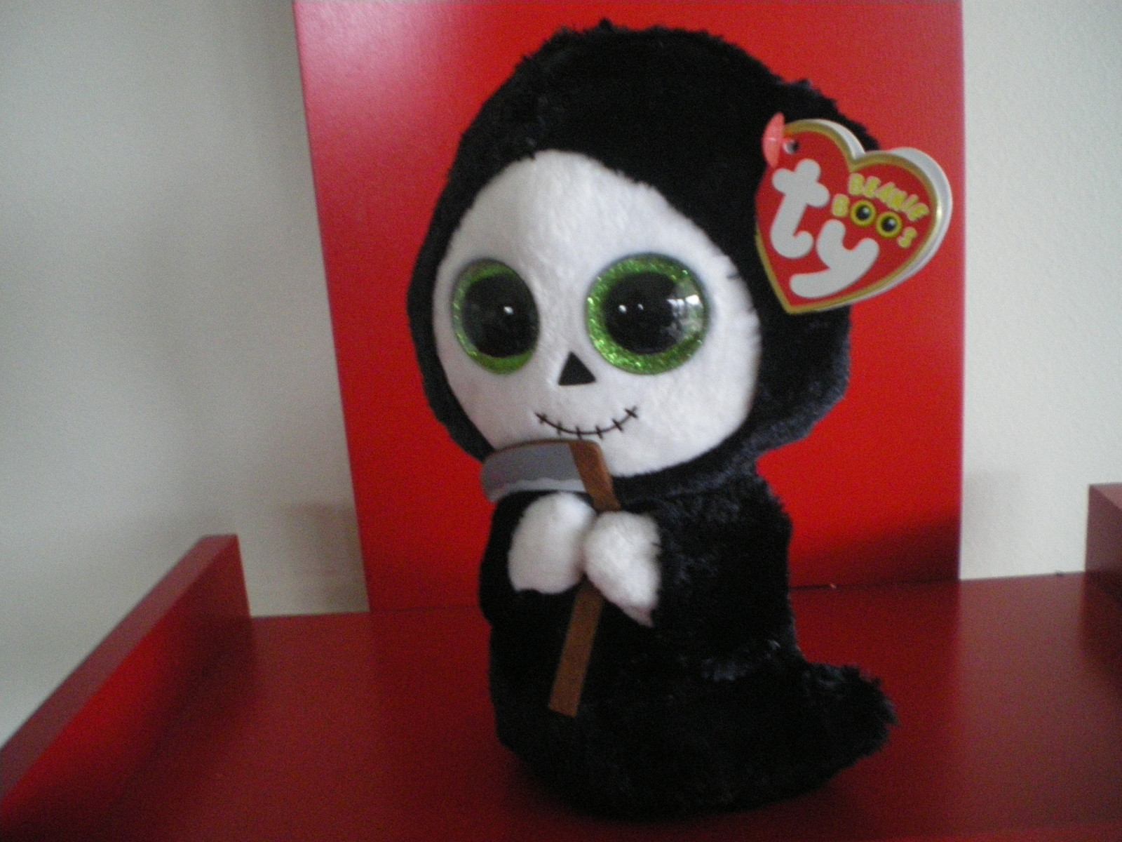 Ty Beanie Boos GRIMM the ghost 6 inch NWMT. HALLOWEEN BOOS - NEW AND N ...