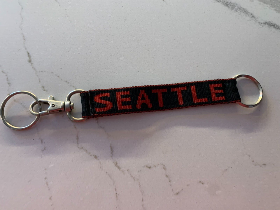 Seattle Washington keychain Keychains Lanyards Souvenirs Clip Men's ...