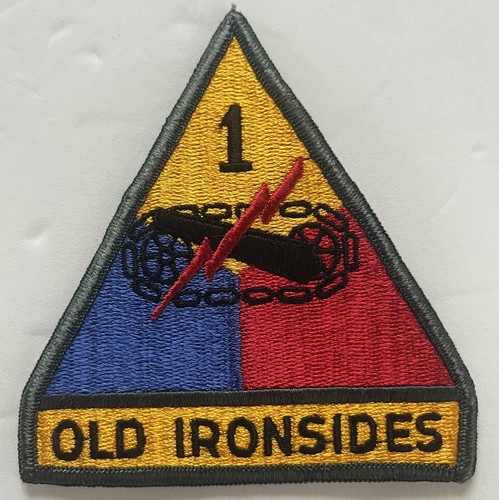 US ARMY 1ST ARMORED DIVISION OLD IRONSIDES | eBay
