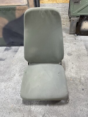 HUMVEE SEAT COMPLETE A2 Commander HMMWV AM General H1 M998 M1123 M1152 ...