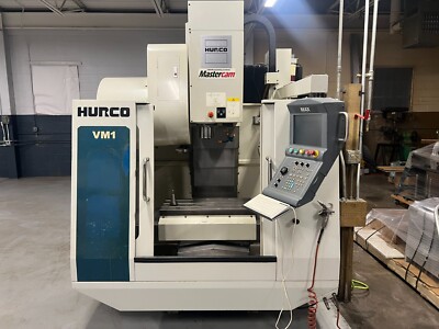 Hurco VM1 CNC Mill, 26" X 14", Hurco Max Control, 16 ATC, CT40 - LOW ...