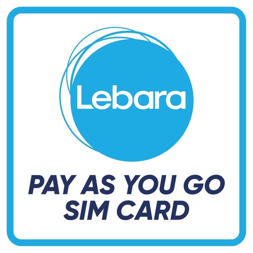 LEBARA PAY AS YOU GO SIM CARD £5.00 | 5GB Data - 1000 Mins - 1000 Texts ...