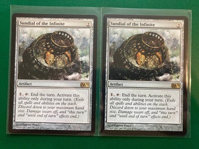 Sundial of the Infinite - Magic 2012 - Near Mint (Set of 2) | eBay