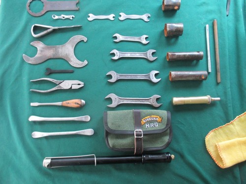 VINTAGE VINCENT HRD MOTORCYCLE TOOLKIT ~ NEVER LEFT STEVENAGE | eBay