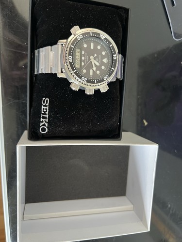 Seiko Prospex Analog Digital SNJ033 Stainless Steel Solar Diver's Watch ...