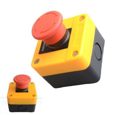 22mm Red Plastic Push Button Switch 600V 10A for Hotel and Building Use ...
