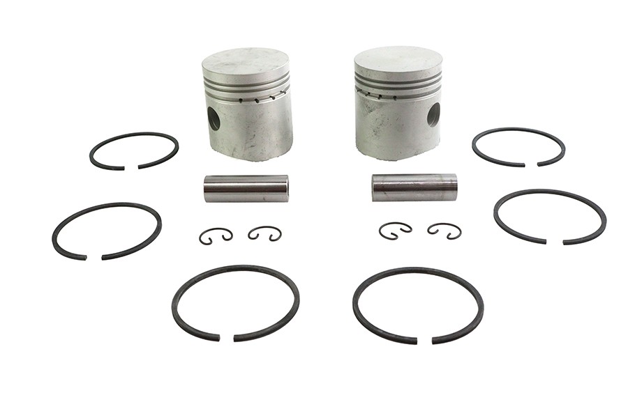 K-Model Piston Kit .070 Oversize fits Harley Davidson | eBay