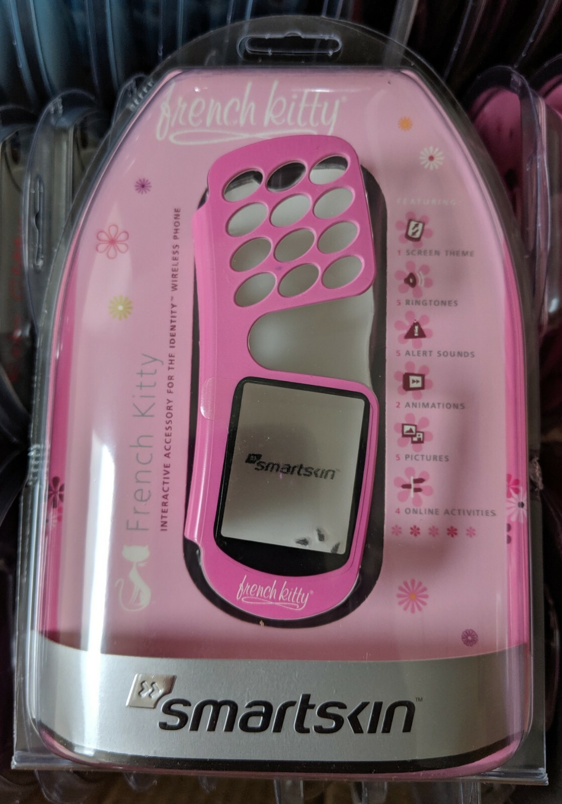 Wildseed Smartskin for Curitel Identity Smartphone - French Kitty | eBay