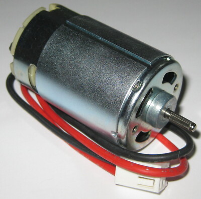 24 V - 1800 RPM - Slow Speed Electric DC Motor w/ Cable + Connector ...