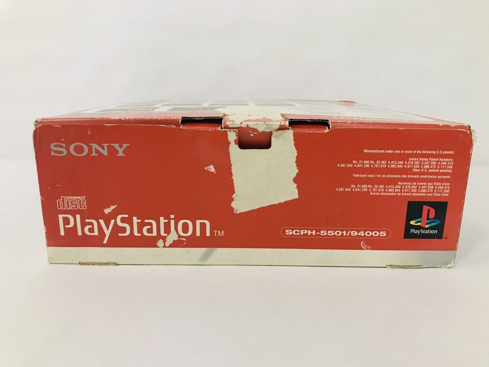 Sony PlayStation 1 PS1 - SCPH-5501 Console With Box And Game | eBay