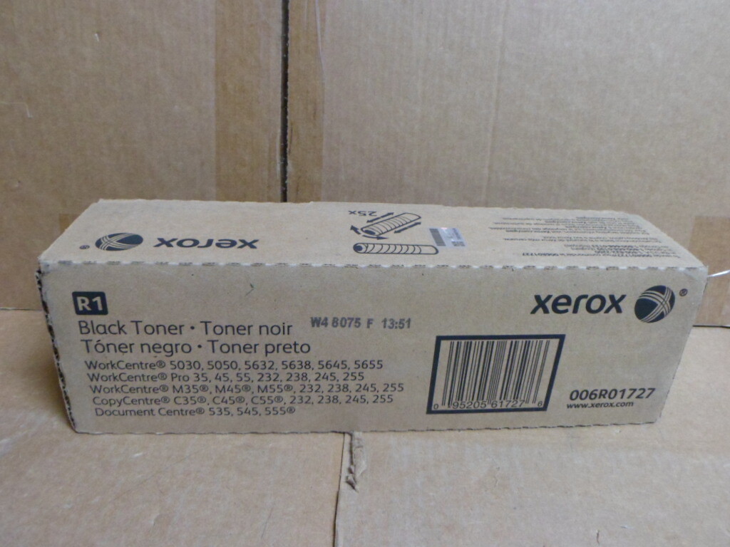 Xerox 006R01727 Black Toner Ink Cartridge R1 for sale online | eBay