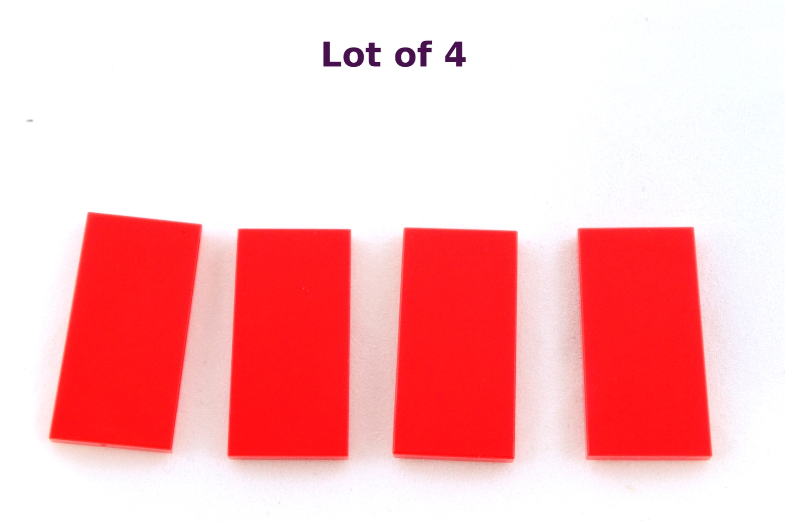 Lego 2x4 Tile Black Azure White Green Gray Brown Red Purple Yellow YOU ...