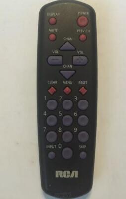 RCA TV Remote Control Model XX15208-45 Black Free Ship | eBay