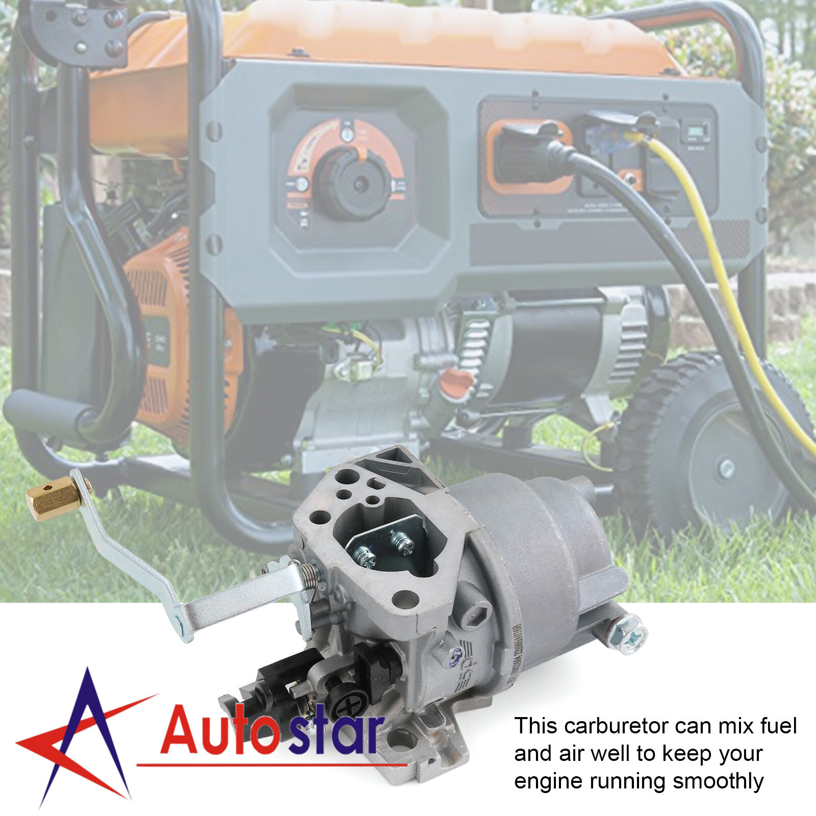 Carburetor Compatible with Generac 389cc Rs5500 0066740 0G8442G110 ...