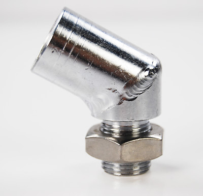 ADJUSTABLE LAMBDA O2 OXYGEN SENSOR BOSS EXTENDER SPACER M18 x1.5 45 ...