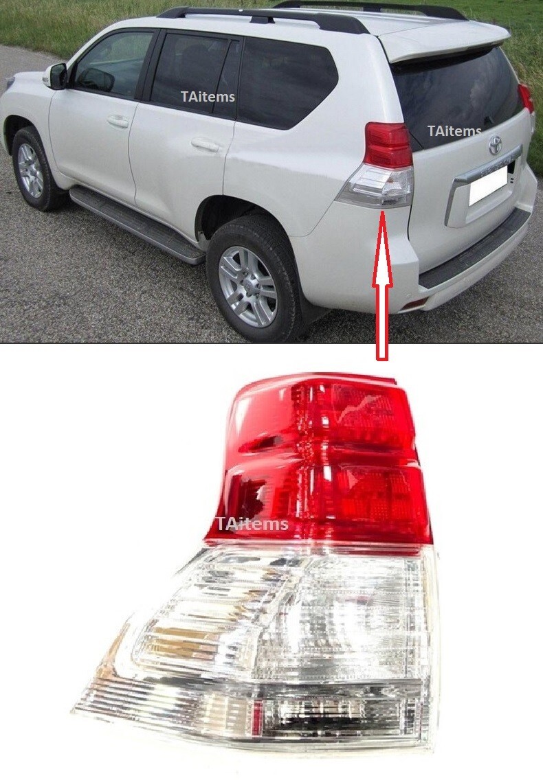 PAIR / SET REAR TAIL LIGHT LAMPS 2pcs for Toyota Land Cruiser FJ150 ...