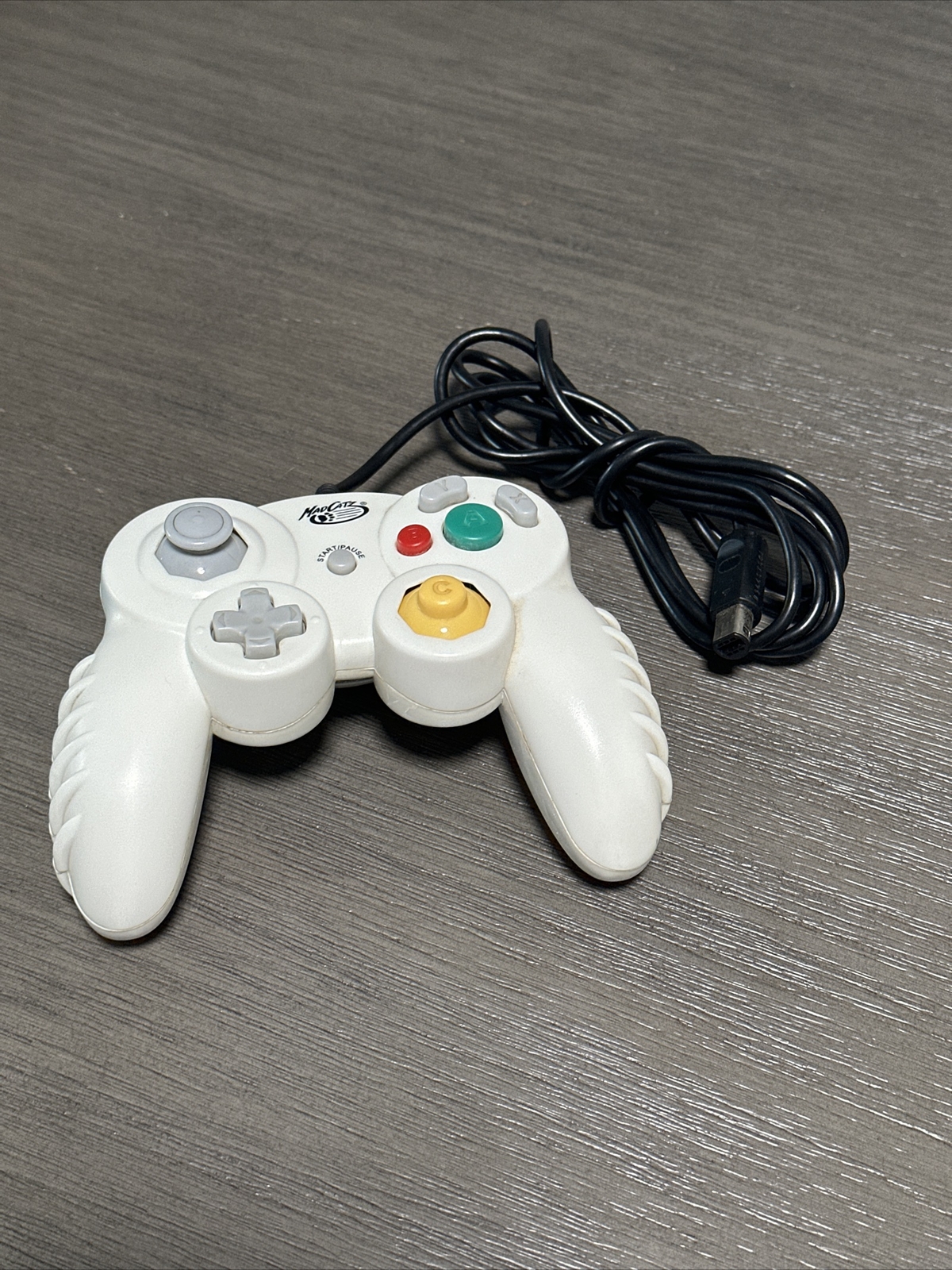 MadCatz Controller For Nintendo Gamecube #5616 White | eBay