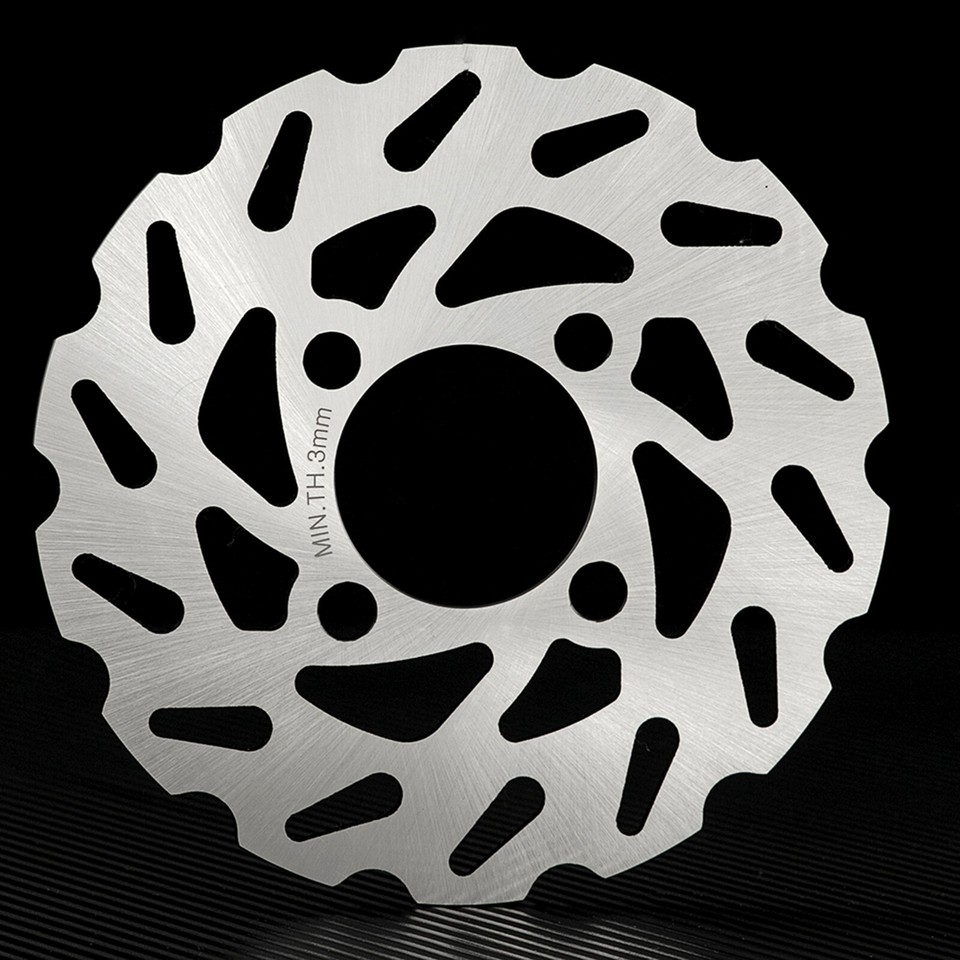 Front & Rear Brake Disc Rotors & Pads for Yamaha Banshee 350 YFZ 350 ...