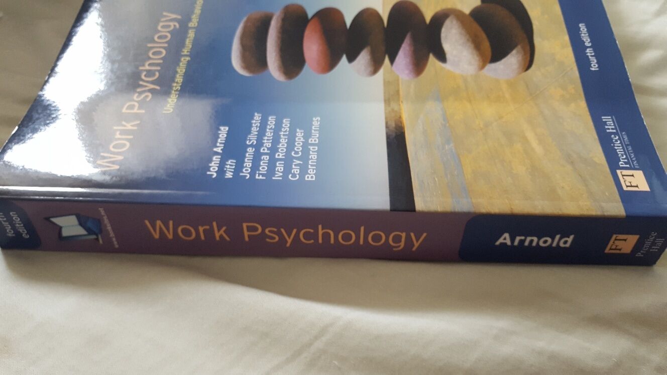 Work Psychology by Ivan Robertson, Fiona Patterson, Joanne Silvester ...