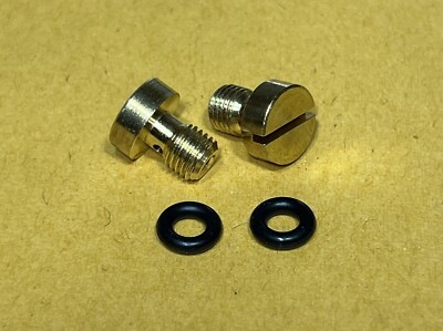 (2) 1965-1968 Honda CL77 Scrambler 305 Carburetor Float Bowl Drain ...