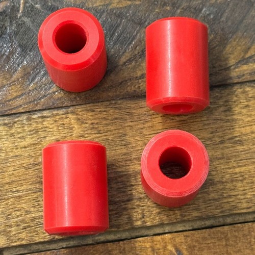 RED Polaris Sportsman 400 500 Worker Diesel ATV Rear Shock Bushings ...
