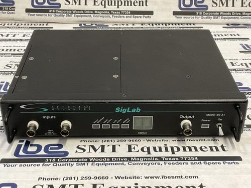 Spectral Dynamics SigLab Signal Analyzer - Model 50-21 w/Warranty | eBay