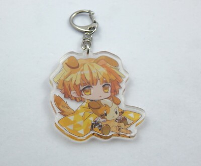Demon Slayer Kimetsu no Yaiba Zenitsu Keychain | eBay