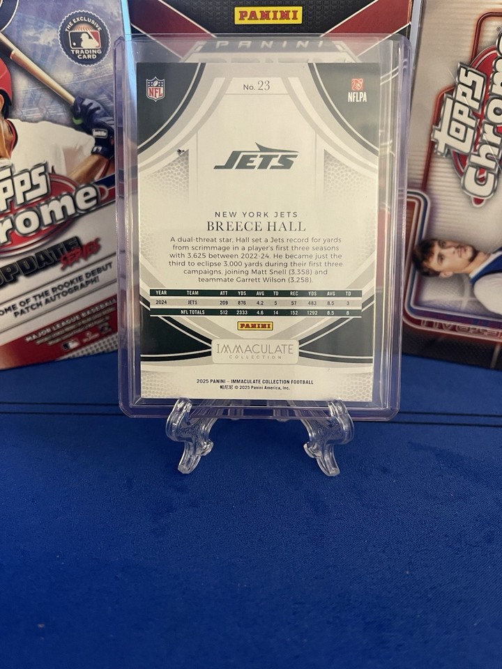 2025 Immaculate Breece Hall #23 /50 | eBay