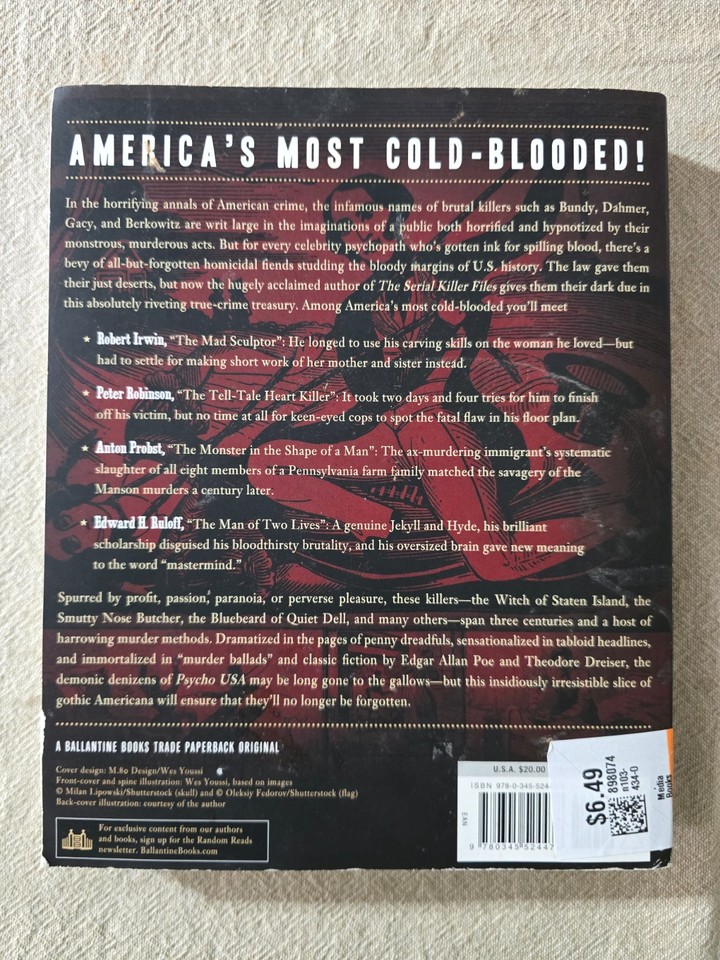 Psycho USA: Famous American Killers You Never Heard of by Harold ...