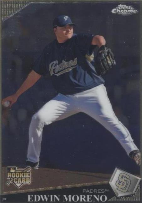 2009 Topps Chrome - Edwin Moreno #202 for sale online | eBay