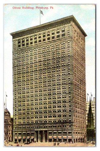 Early 1900s - Oliver Building - Pittsburgh, Pennsylvania Postcard ...