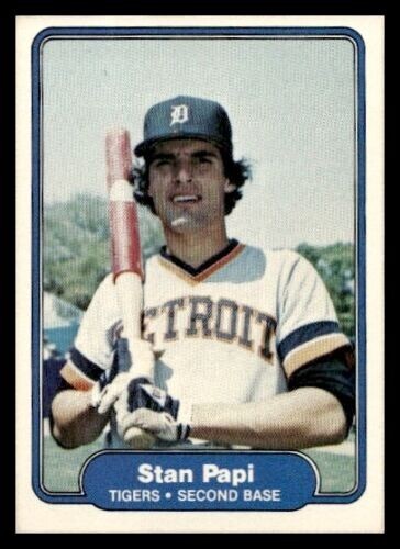 1982 Fleer #280 Stan Papi Detroit Tigers Baseball card | eBay