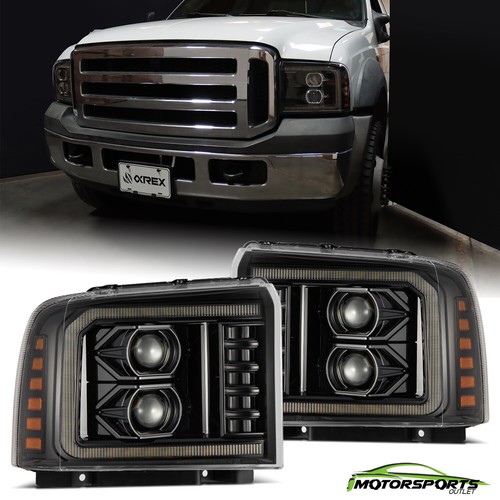 For 2005-2007 Ford Super Duty/Excursion PRO-Series LED Headlights Alpha ...
