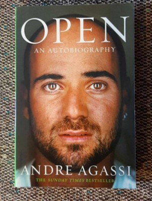 Tennis Legend, Andre Agassi Autobiography Book (perfect condition!) | eBay