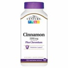 Cinnamon Plus Chromium 2000 mg 120 Veg Caps By 21st Century ...